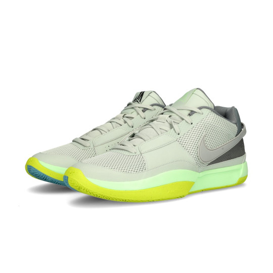 Chaussures Nike Ja 1 Light Silver-Granite-Cyber-Cool Grey - Basketball ...