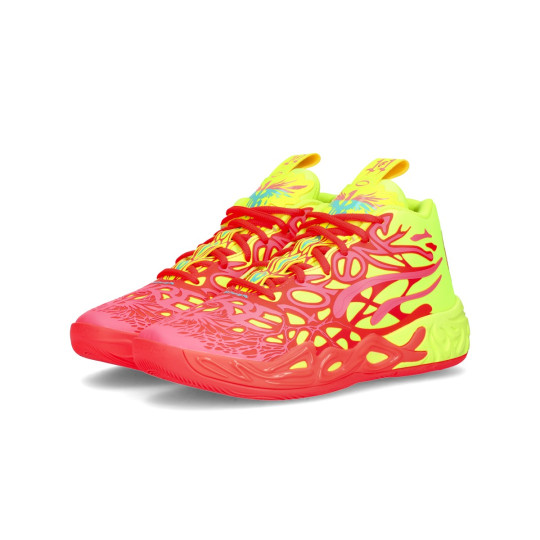 Chaussures Puma Enfant MB.04 1Love Pink Alert-Yellow Alert - Basketball ...