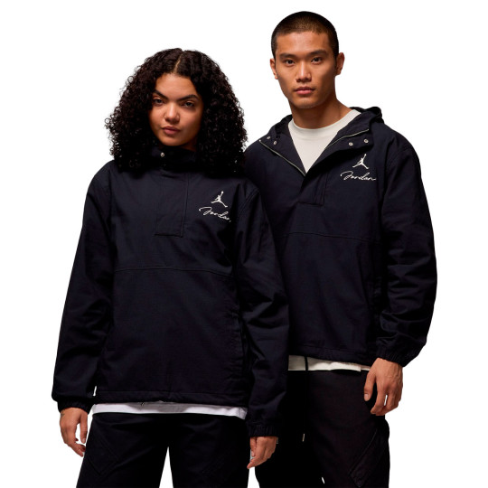Manteau Jordan MVP Anorak Black-Sail-Sail - Basketball Emotion