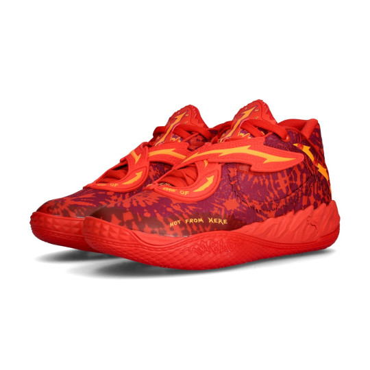 Chaussures Puma MB.05 Crowd Surf Red-Magenta Gleam-Speed Yellow ...